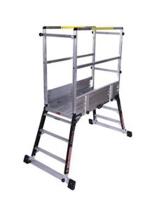 Ladder Hub - Fiberglass Platform Step Ladder 3 Steps (PL-SFY03)