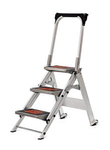 Ladder Hub - Aluminium Safety Step Ladder 3 Steps (10310B)